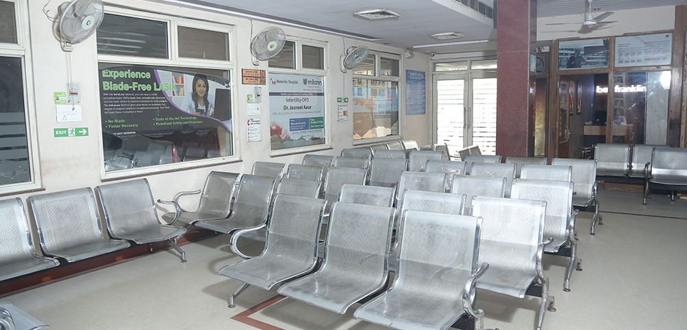 OPD Waiting Area - Manocha Eye Hospital